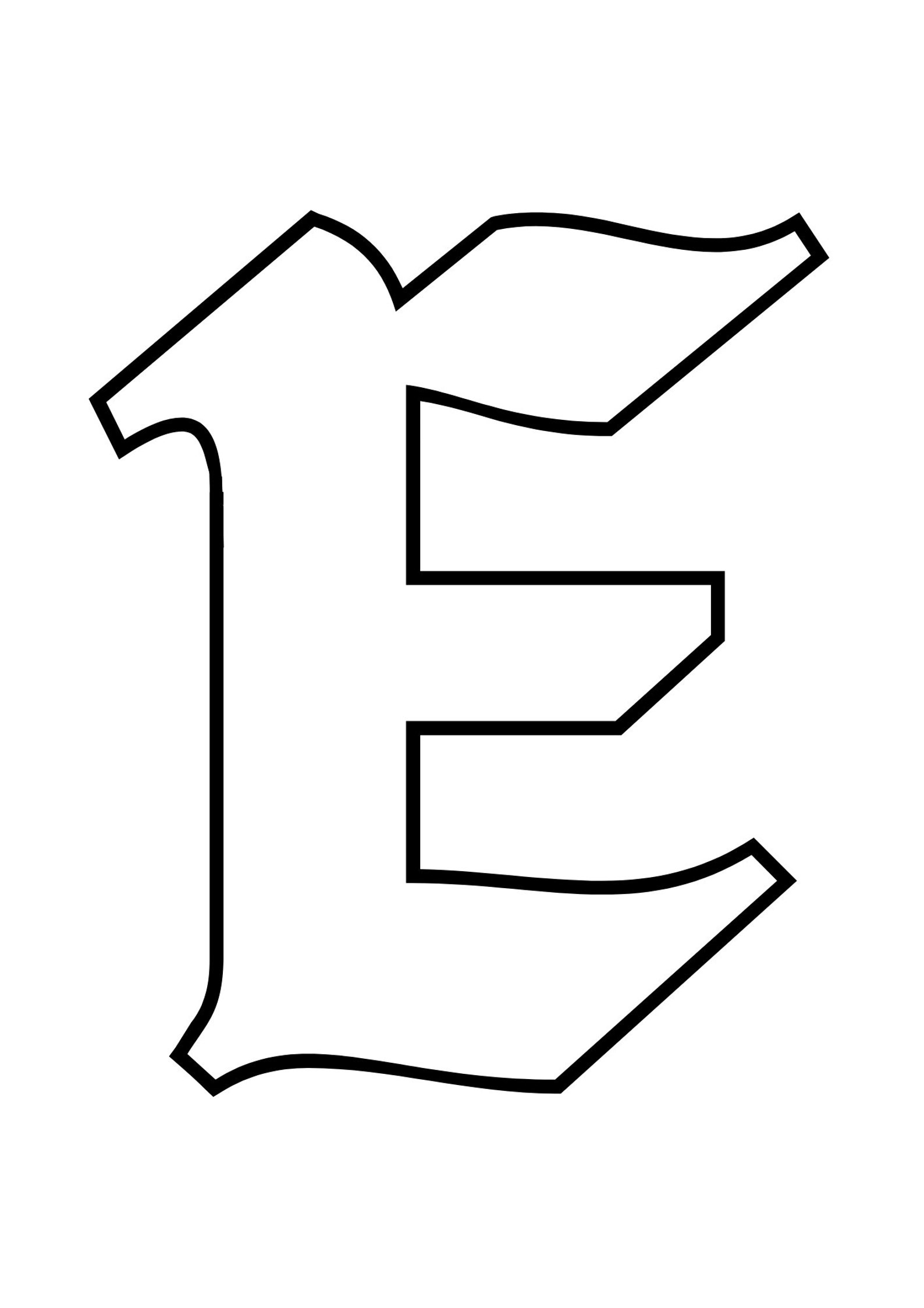 Large Alphabet Letters for Classroom Big Number Templates Printable ...