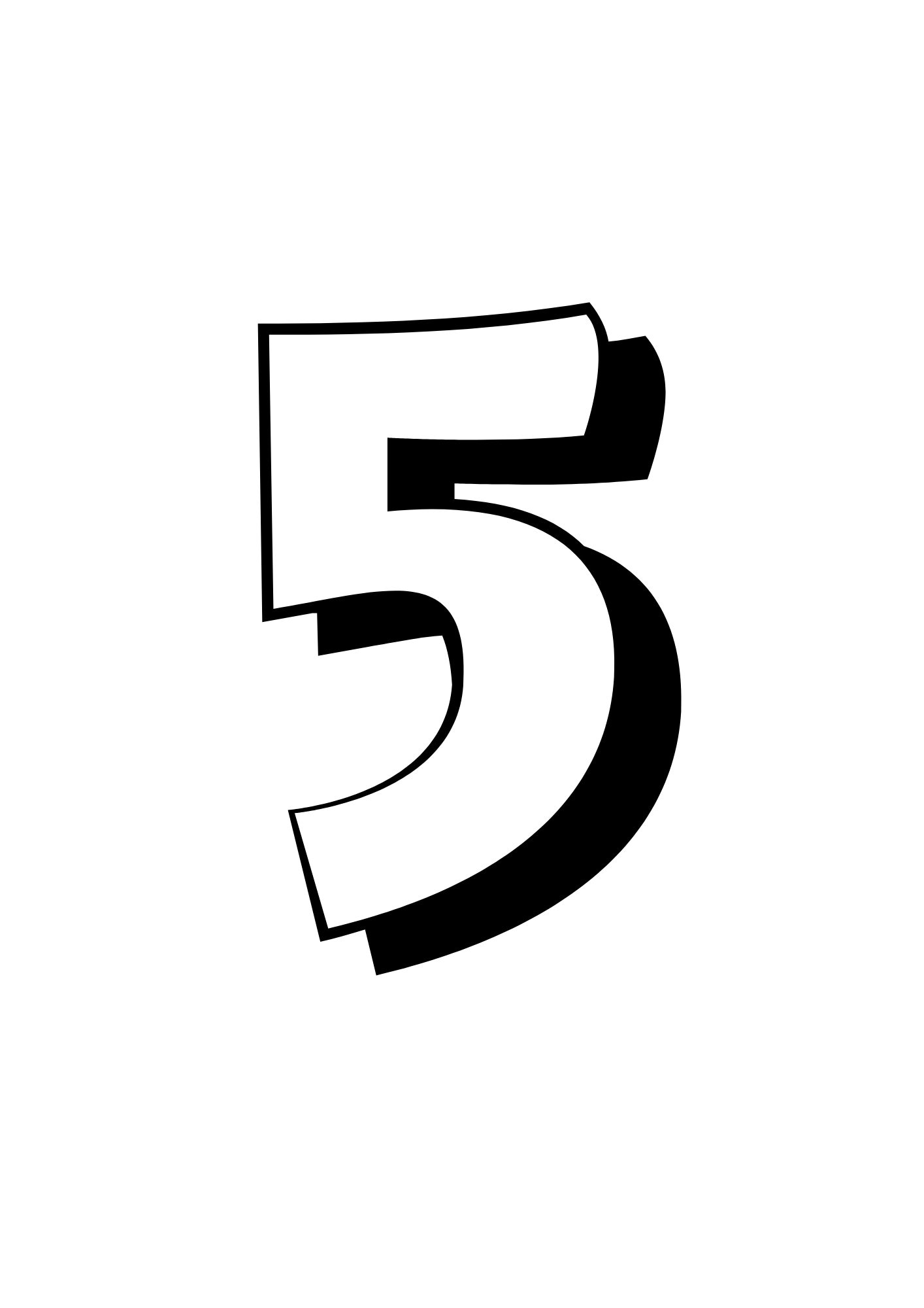 Large 3D Numbers for Classroom Big Bubble Number Templates Printable ...