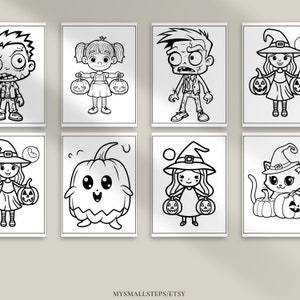 Halloween Coloring Pages for Kids, Printable Fall Coloring Sheets ...