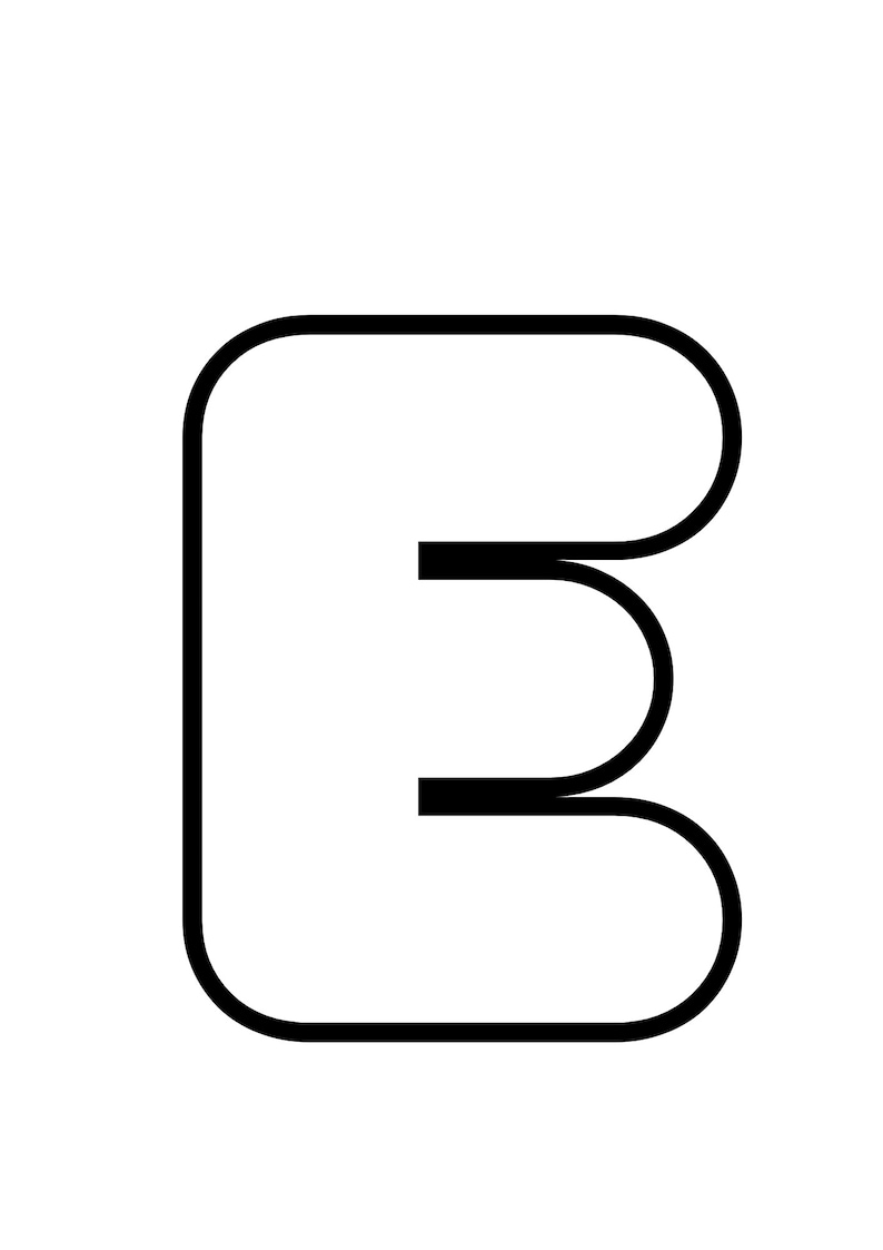 Large Alphabet Bubble Letters for Classroom Big Letters Templates ...