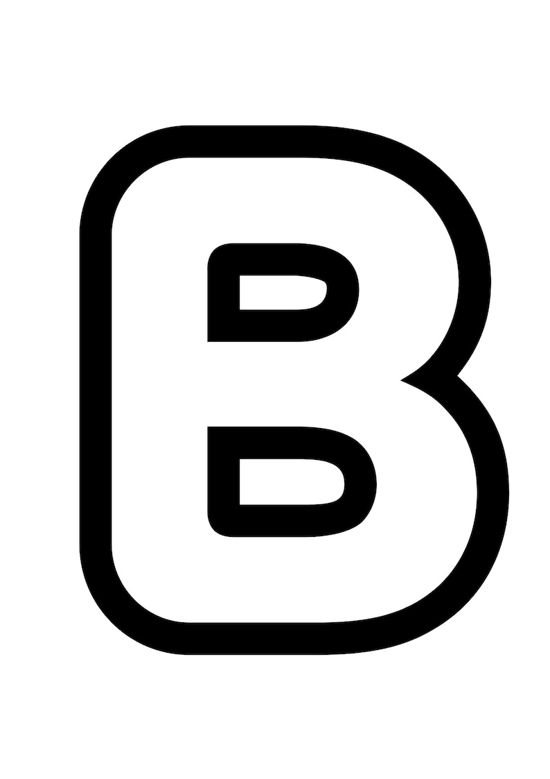 Large Printable Alphabet Letters for Classroom 8 Inch Big Number ...