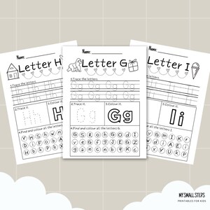 Printable Alphabet Worksheets for Preschool Practice Sheets ...