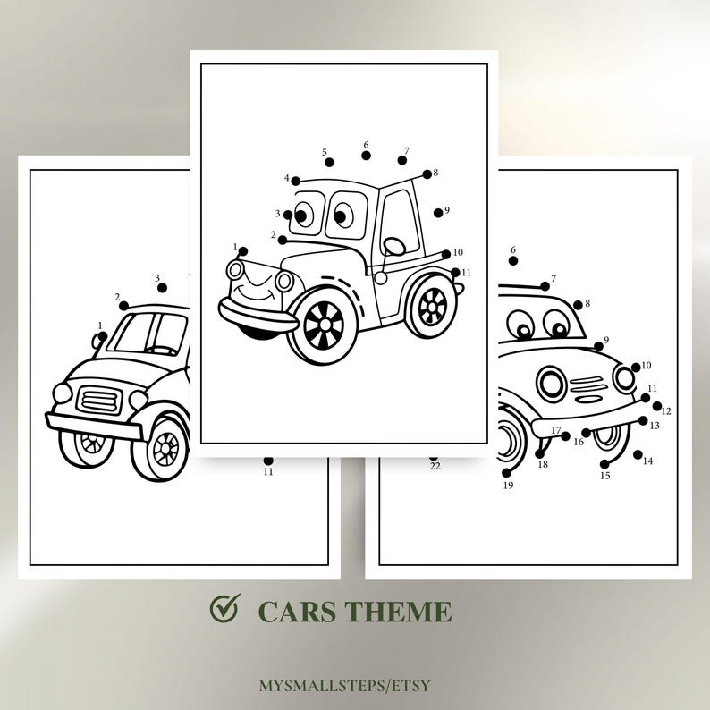Dot to Dot Printables for Ages 3–5, Connect the Dots Activities ...