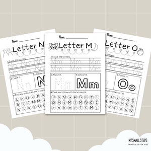 Printable Alphabet Worksheets for Preschool Practice Sheets ...
