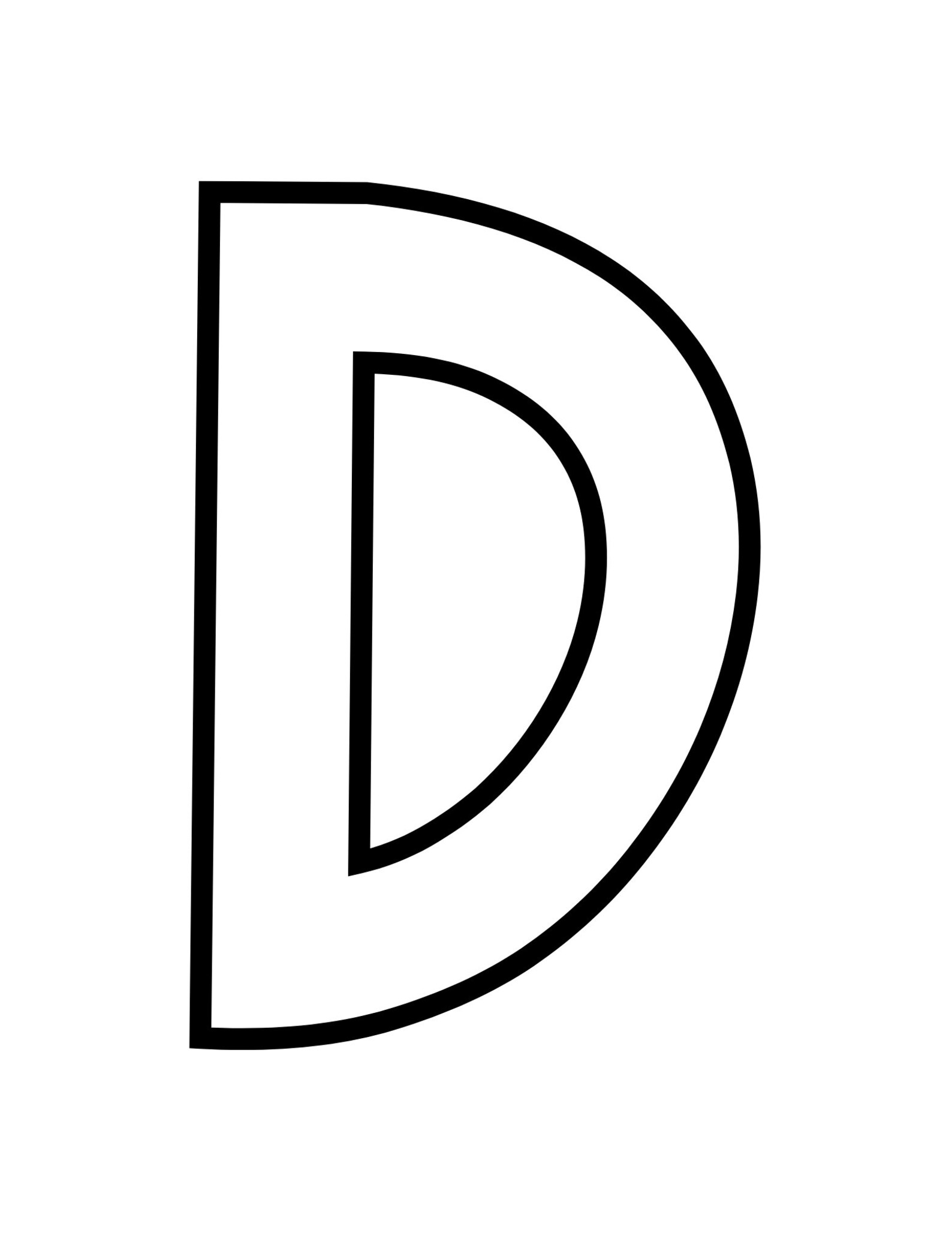 Large Alphabet Uppercase Letters for Classroom Big Letters Templates ...