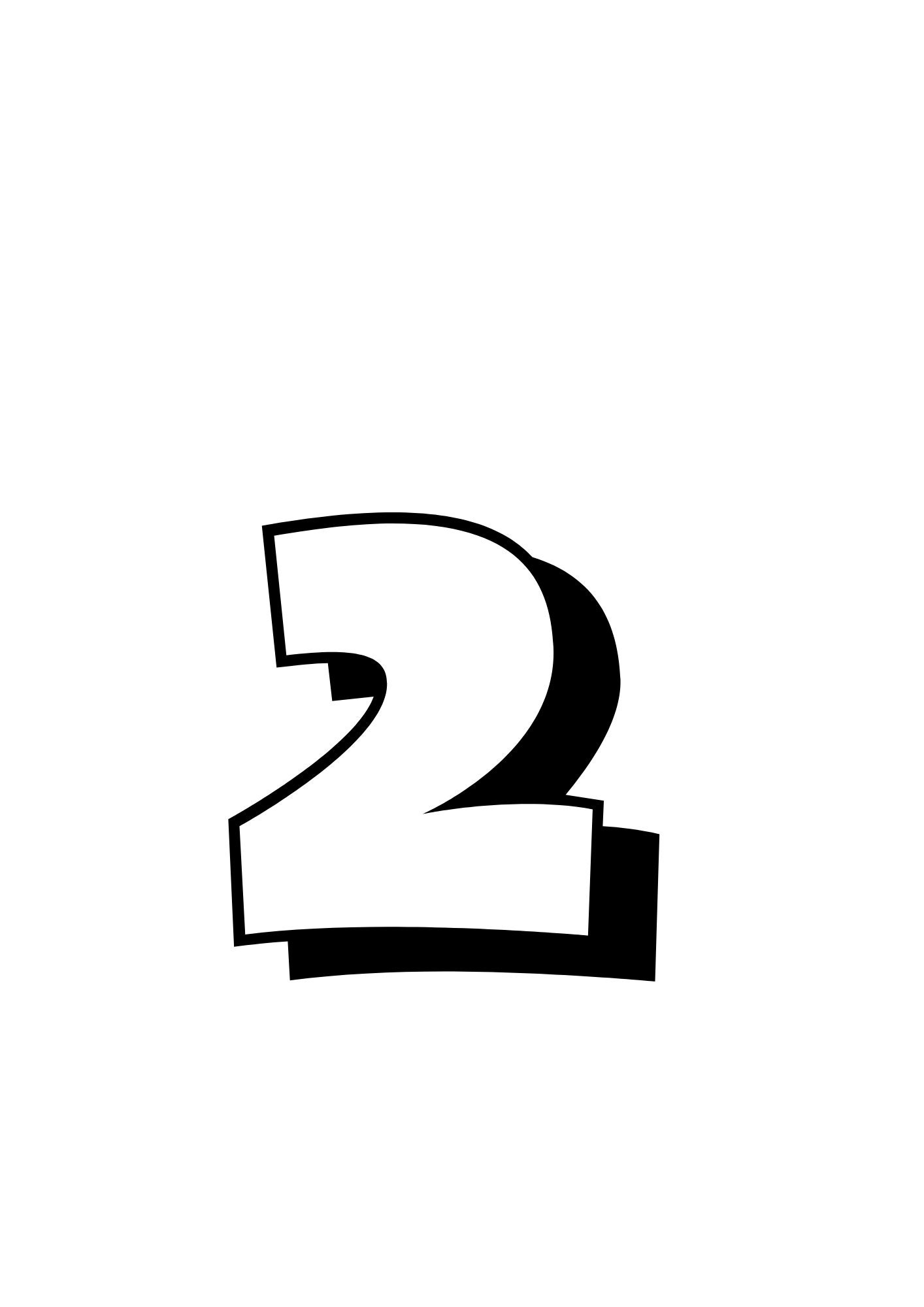 Large 3D Numbers for Classroom Big Bubble Number Templates Printable ...