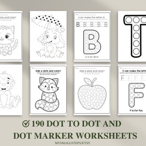 Pre-k Worksheets, Kindergarten Workbook, Learning Binder PDF, Printable ...