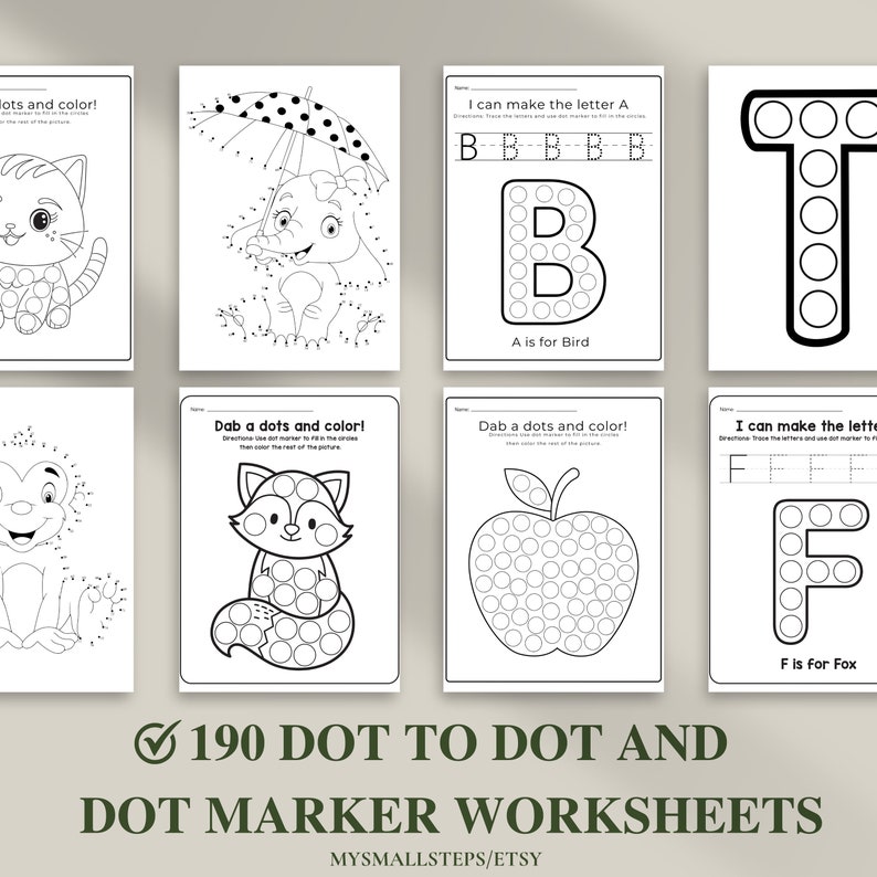 Pre-k Worksheets, Kindergarten Workbook, Learning Binder PDF, Printable ...