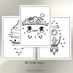 Dot to Dot Printables for Ages 3–5, Connect the Dots Activities ...