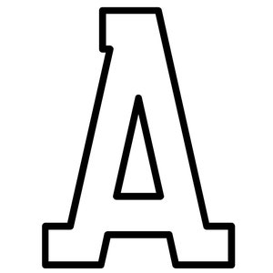 Large Printable Letters for Classroom Big Alphabet Letters Templates ...