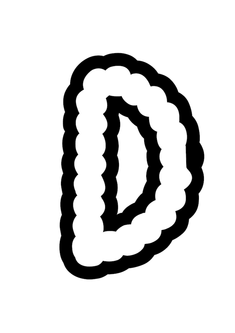 Large Printable Alphabet Letters for Classroom 8 Inch Big Number ...