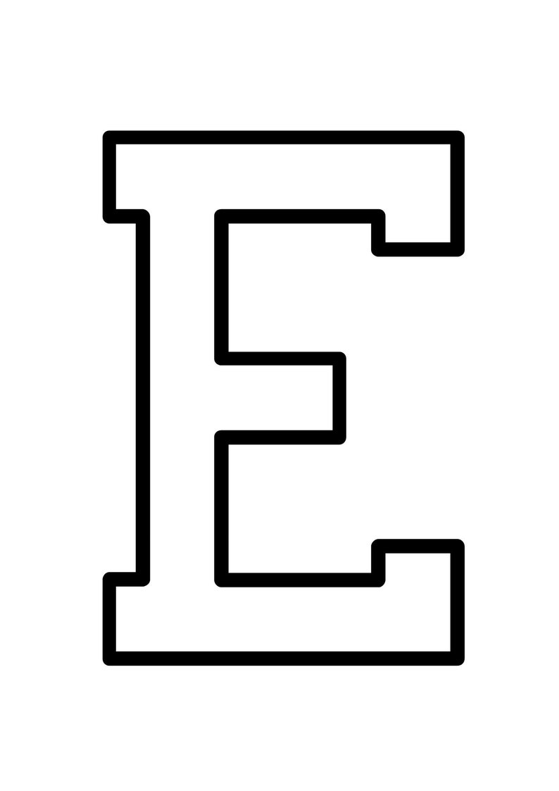 Large Alphabet Letters for Classroom Big Number Templates Printable ...