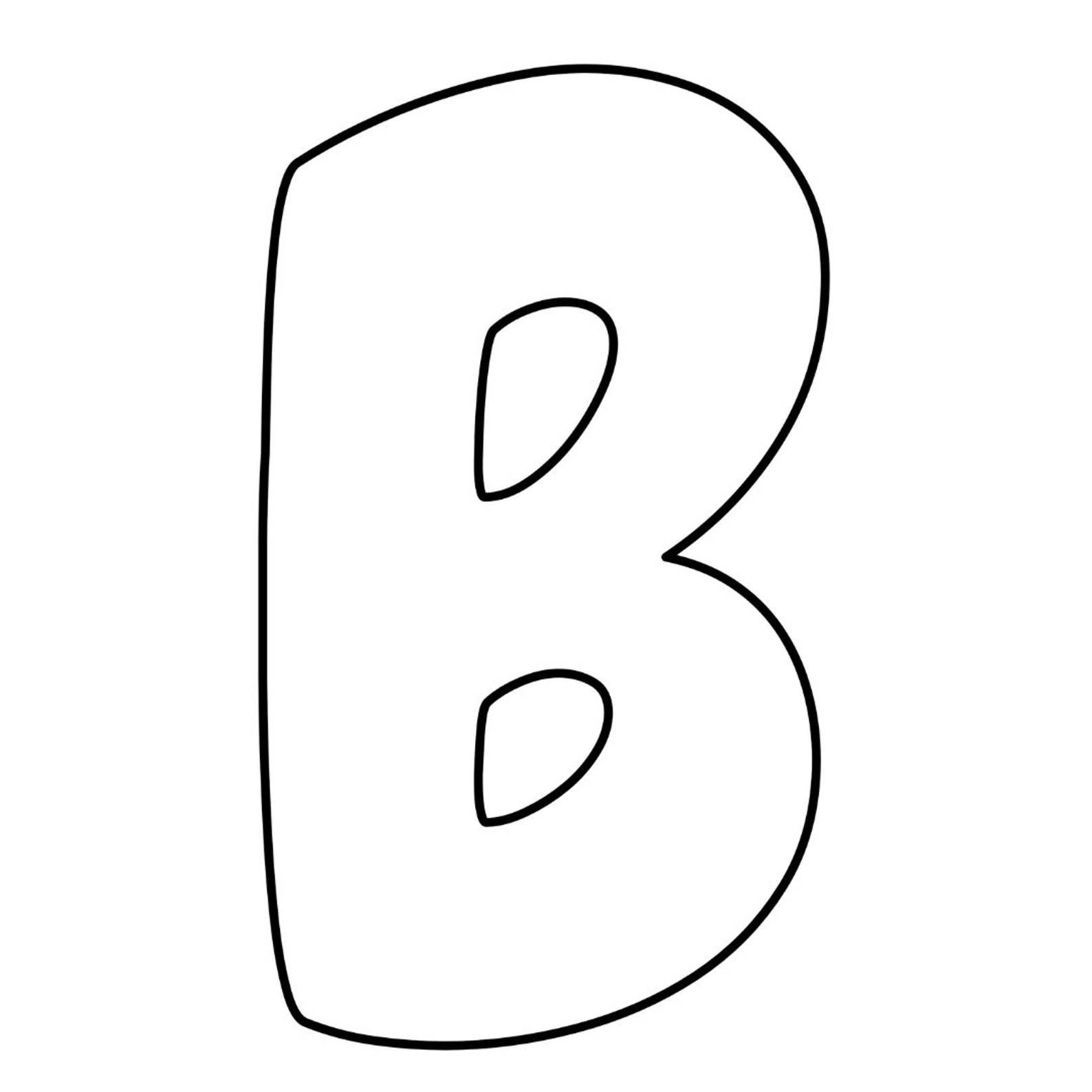 Large Alphabet Bubble Letters for Classroom Big Letters Templates ...