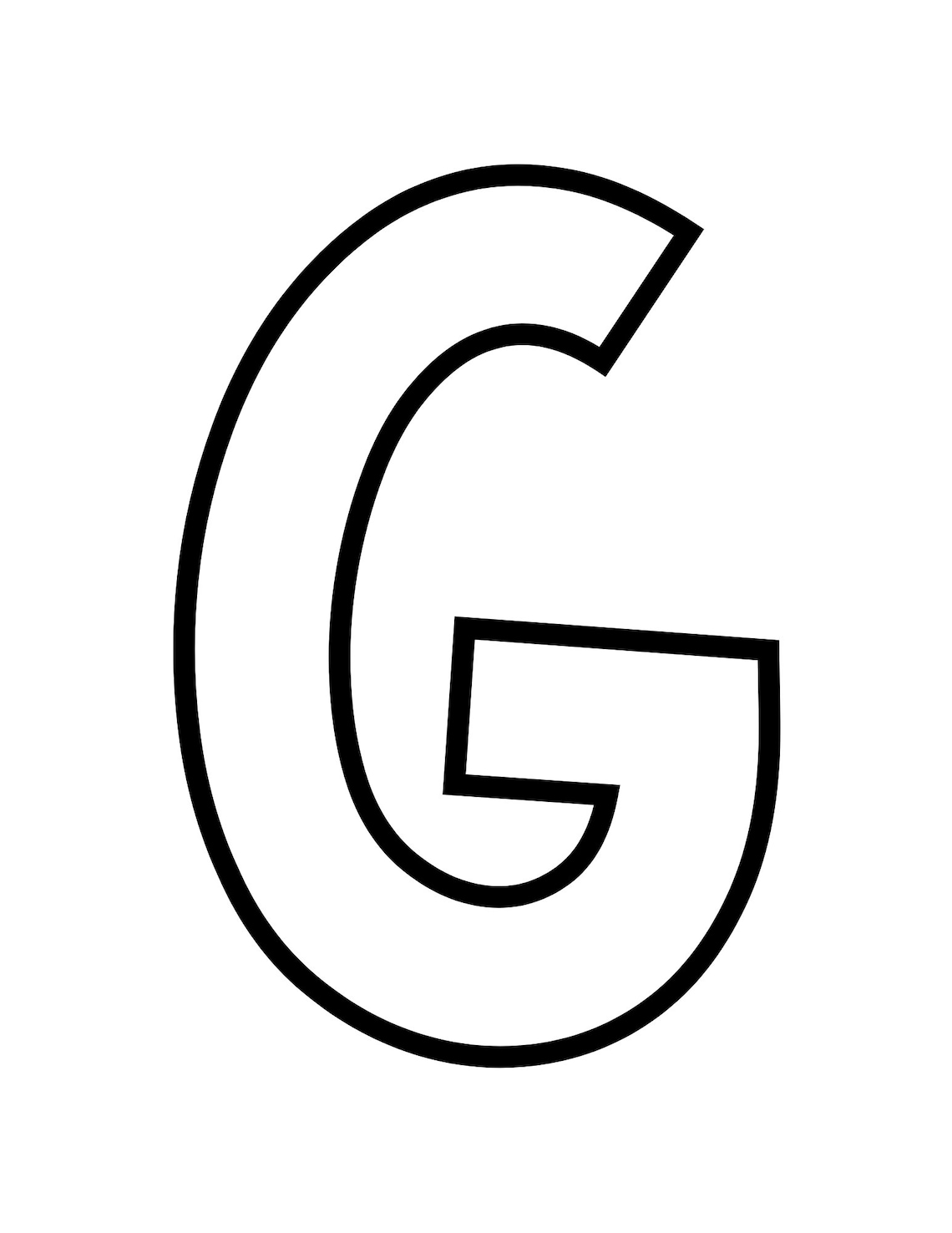 Large Alphabet Uppercase Letters for Classroom Big Letters Templates ...