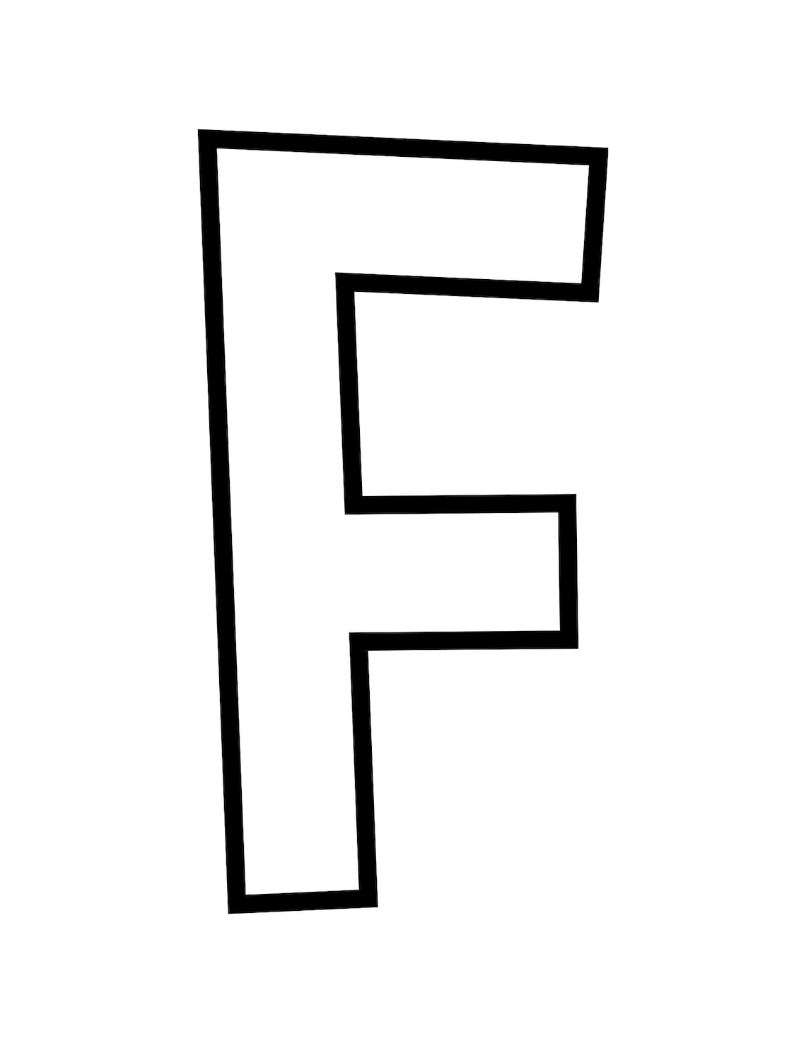 Large Alphabet Uppercase Letters for Classroom Big Letters Templates ...