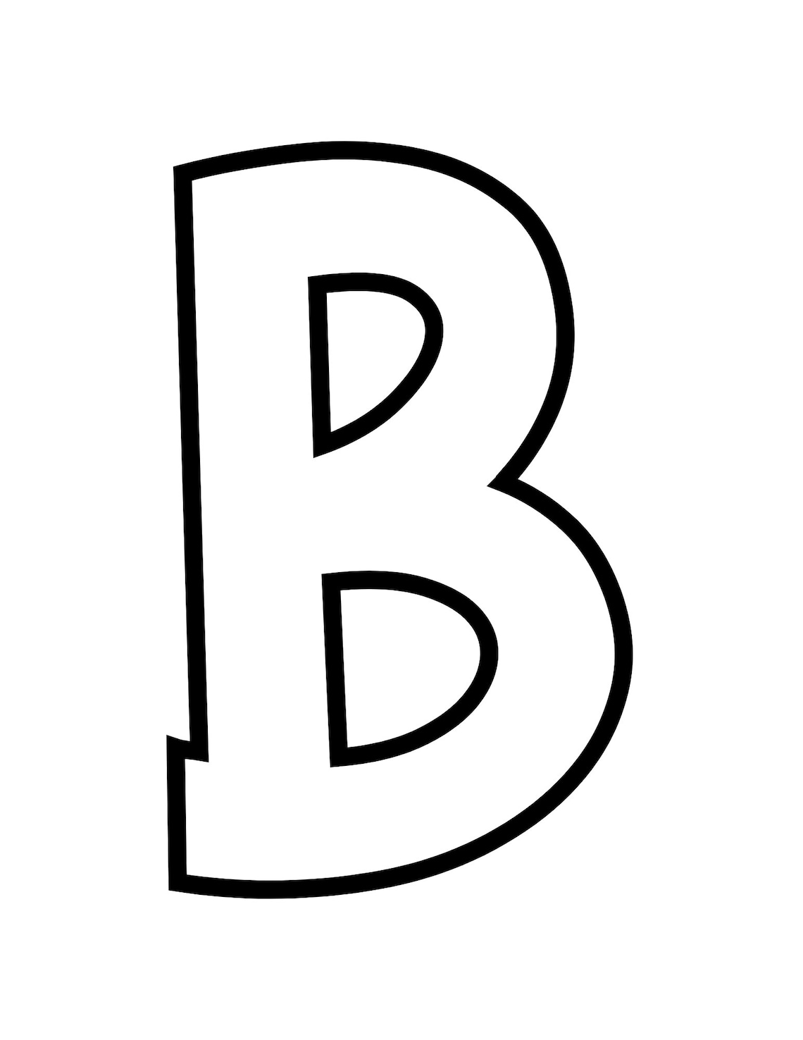 Large Alphabet Uppercase Letters for Classroom Big Letters Templates ...