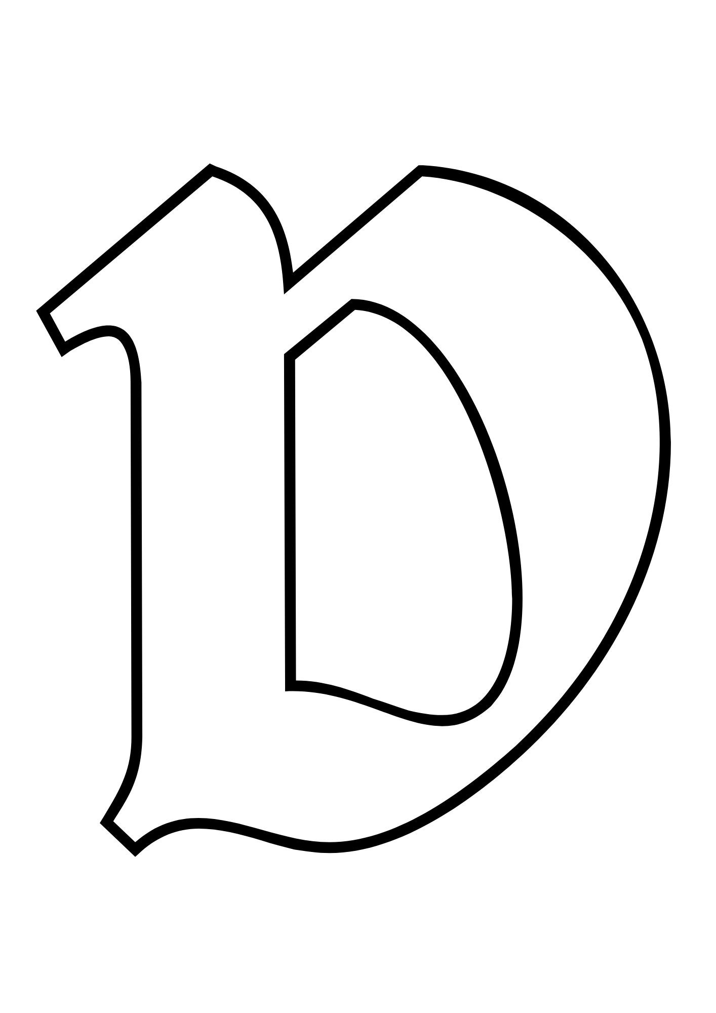Large Alphabet Letters for Classroom Big Number Templates Printable ...