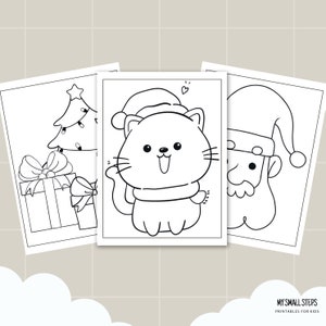 Printable Christmas Coloring Pages for Kids Christmas Worksheets ...