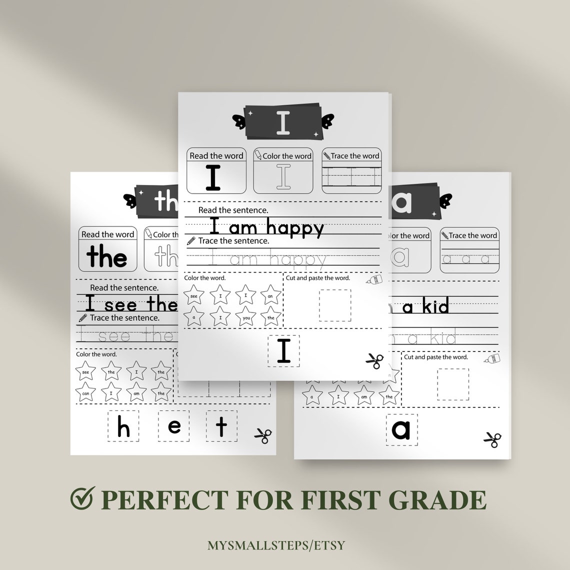 100 Sight Word Practice, Printable Sight Words Worksheets, High ...