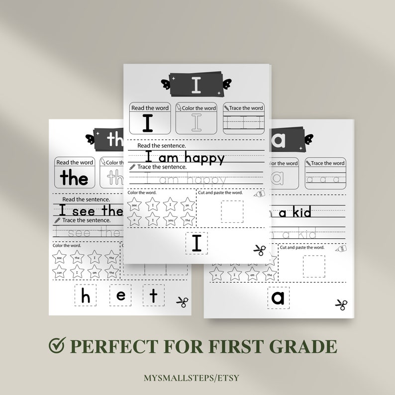 100 Sight Word Practice, Printable Sight Words Worksheets, High ...