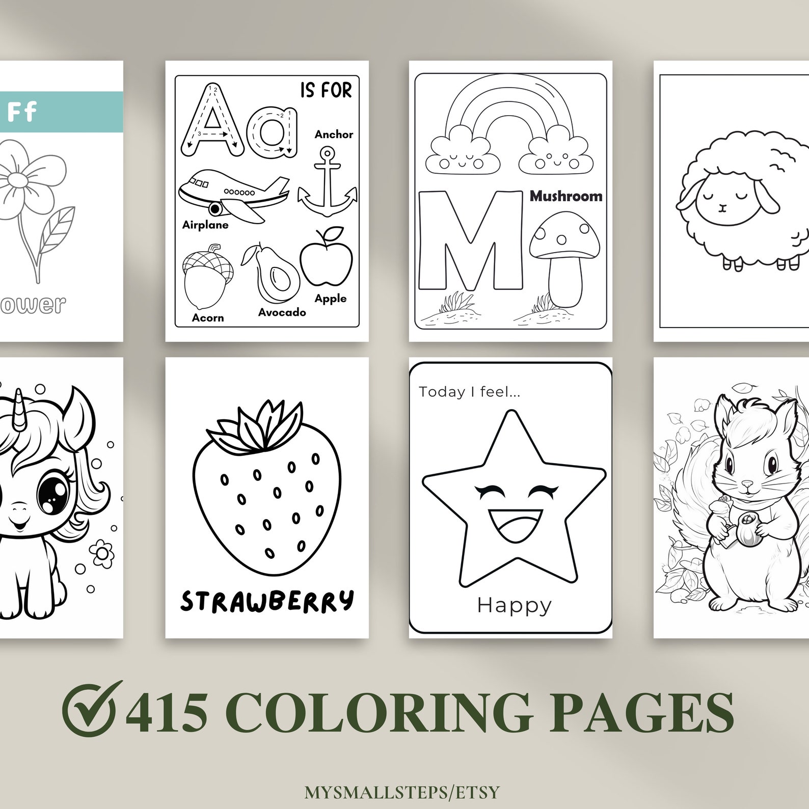 Pre-k Worksheets, Kindergarten Workbook, Learning Binder PDF, Printable ...