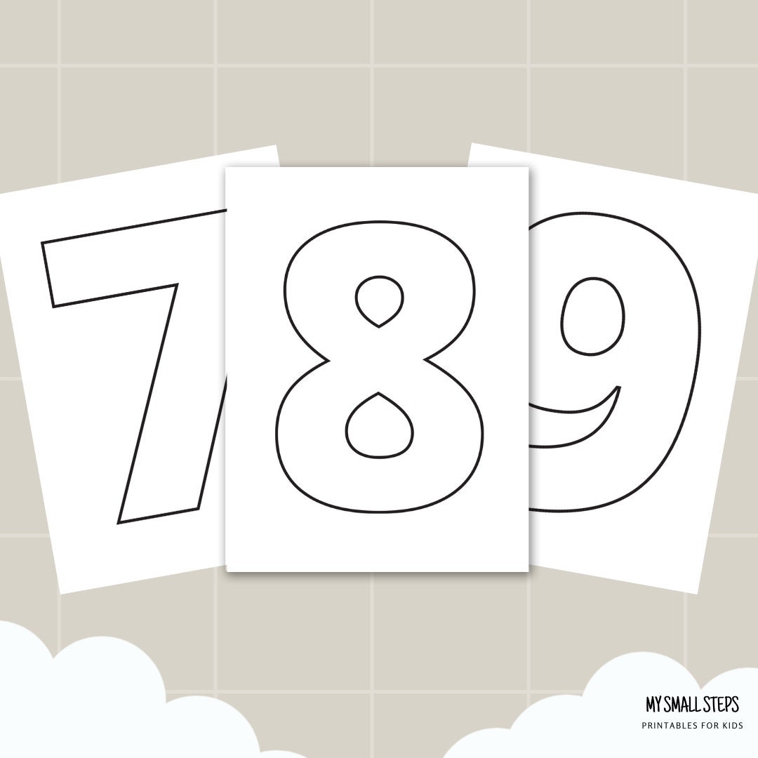 Printable Alphabet Letters and Numbers PDF Number of the Week A-Z ...