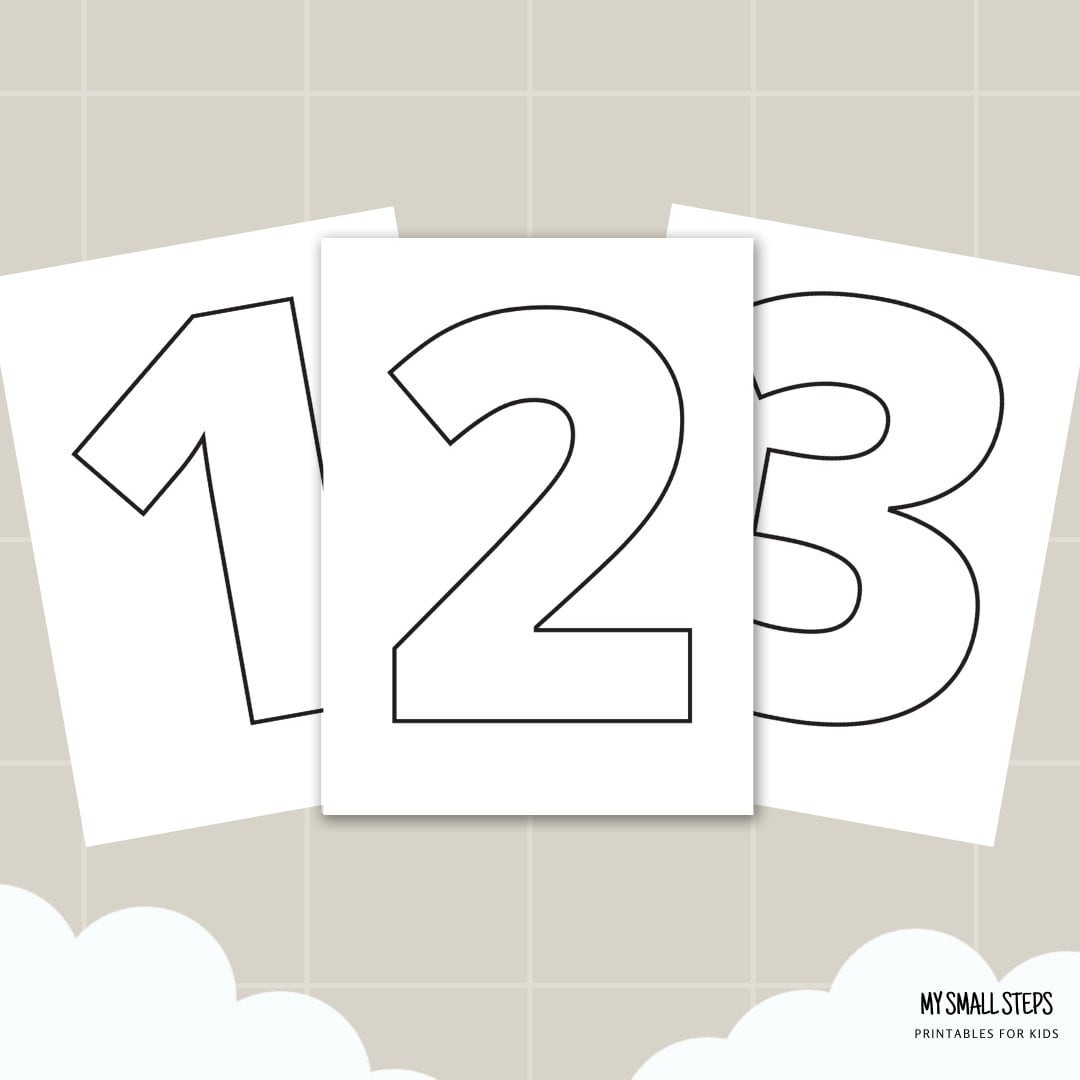 Printable Alphabet Letters and Numbers PDF Number of the Week A-Z ...