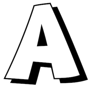 Large Printable Letters for Classroom Big Alphabet Letters Templates ...