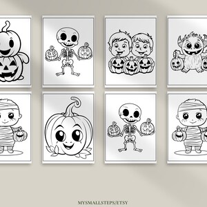 Halloween Coloring Pages for Kids, Printable Fall Coloring Sheets ...