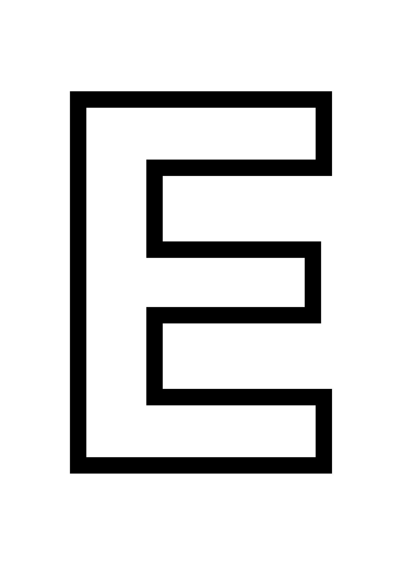 Large Alphabet Letters for Classroom Big Number Templates Printable ...