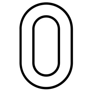 Large Alphabet Outline Letters: Classroom Printable Templates (PDF) - Etsy