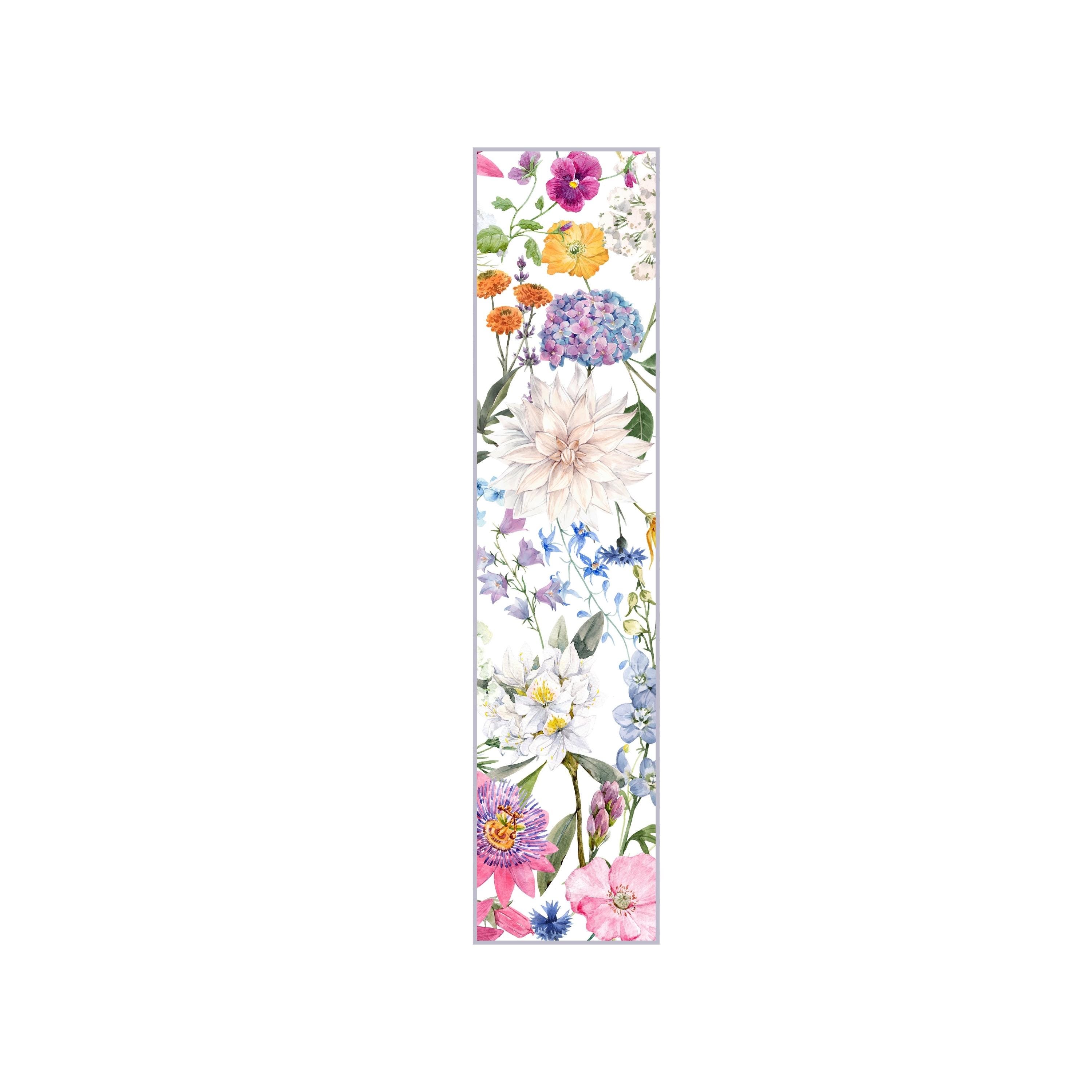 Floral Alphabet SVG, Large Printable Flower Letters Clipart, ABC for ...