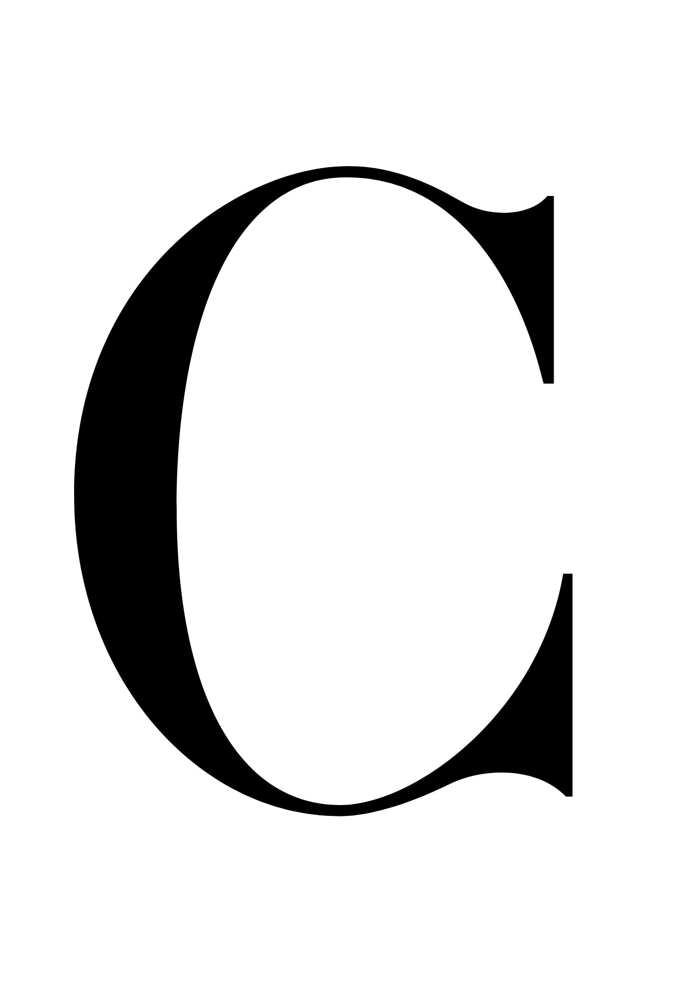 Large Printable Alphabet Letters for Bulletin Board, 8 Inch Big Number ...