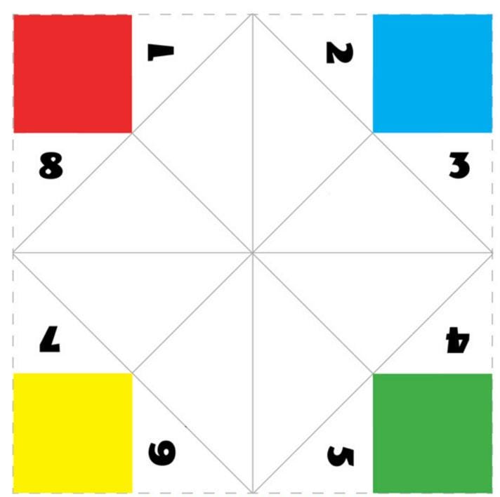 Printable Kid’s Cootie Catcher Templates – 10 Assorted Fortune Teller ...