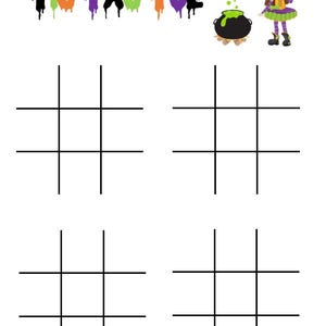 20 Kid's Halloween Activity Pages - Etsy