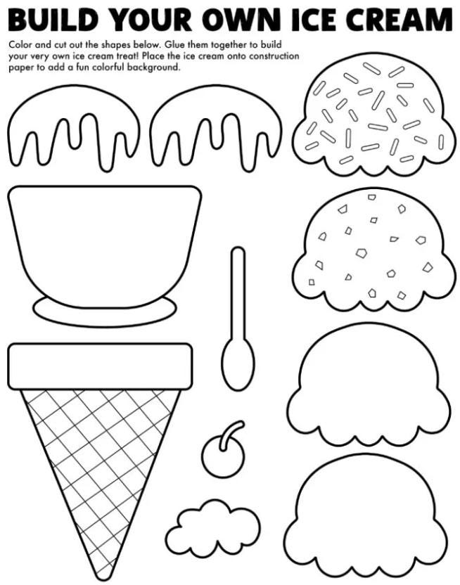 10 Kid S Summer Activity Pages Etsy