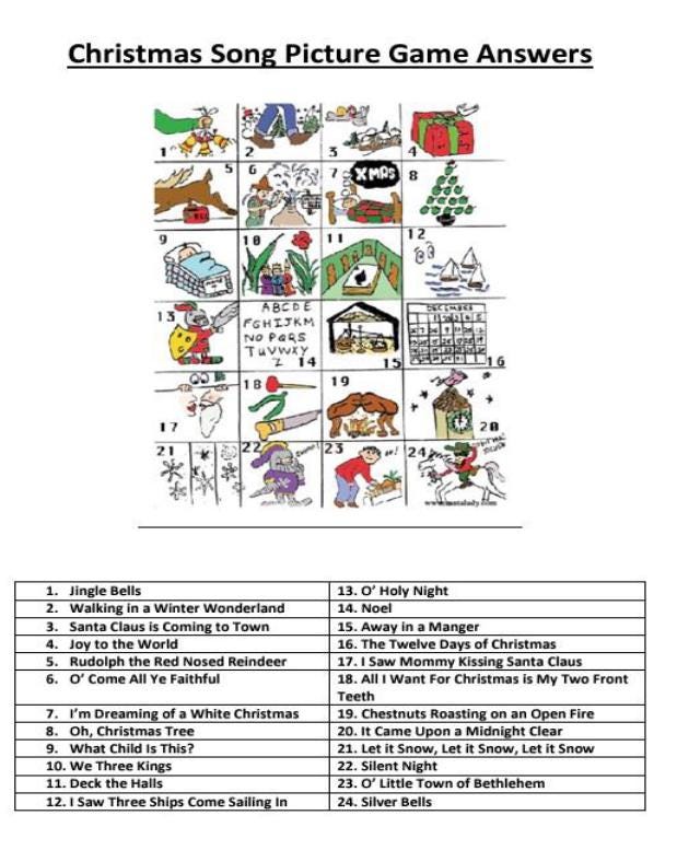 Guess the Christmas Song - Etsy Canada