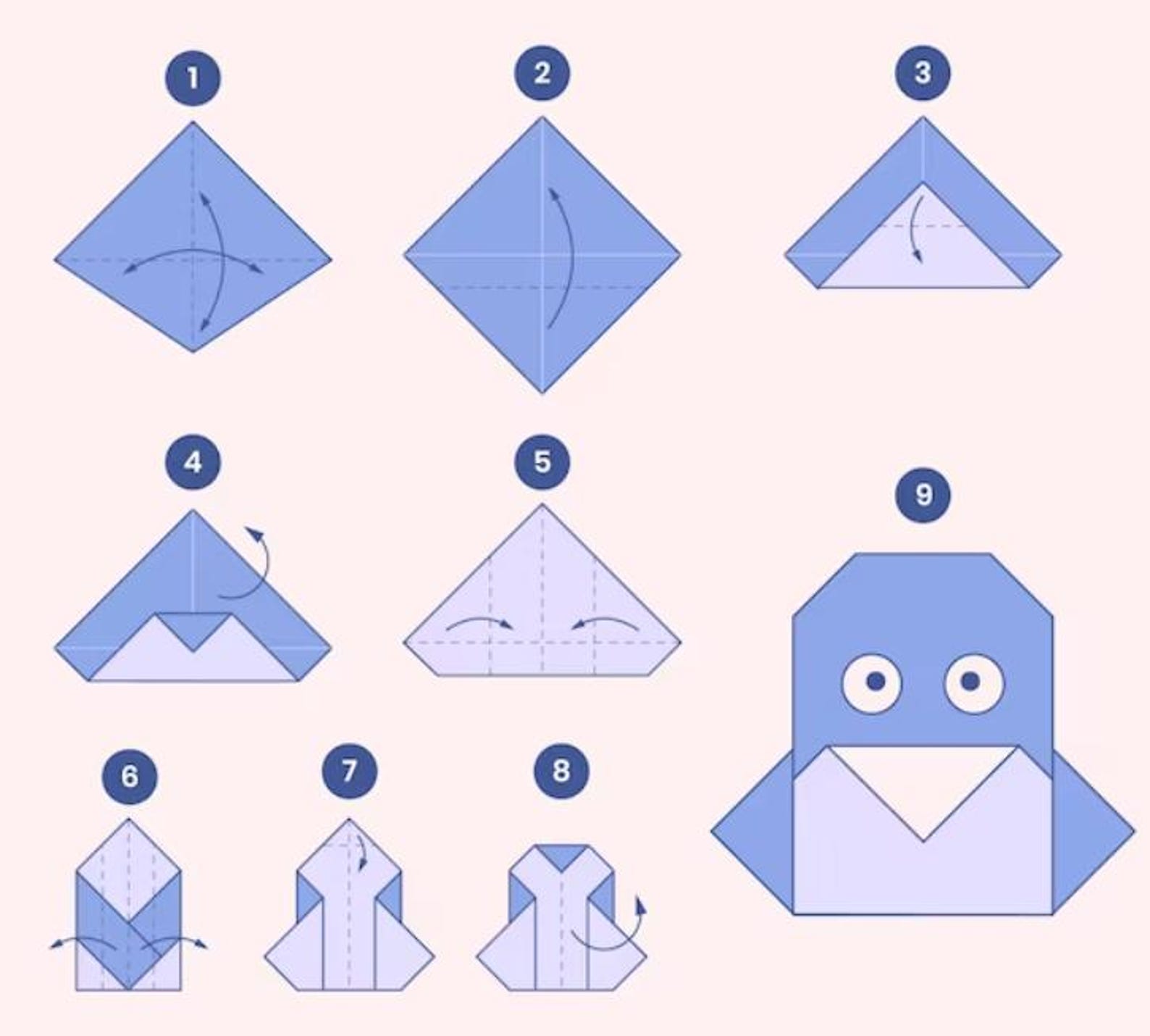 Origami Animals for Kids – 5 Easy Paper Folding Tutorials | Bee Crab ...