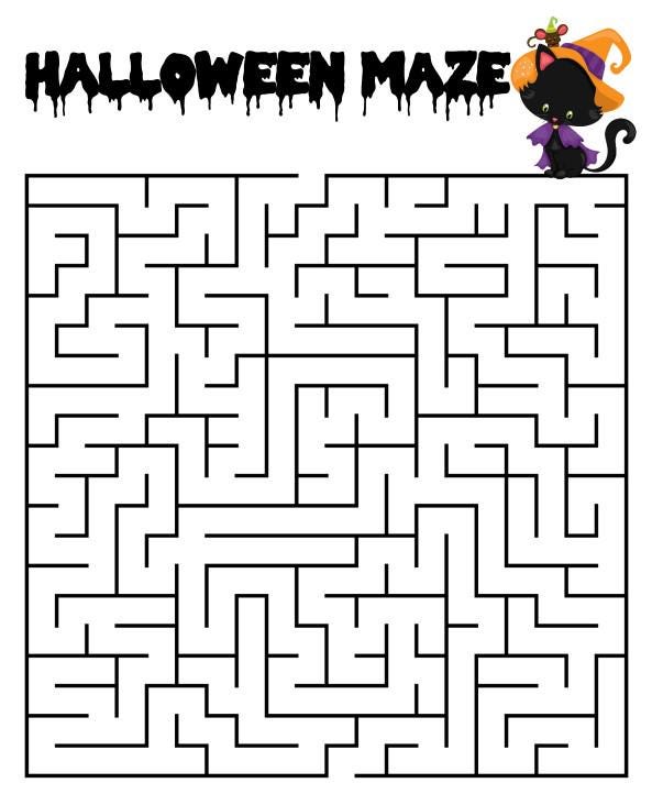 20 Kid's Halloween Activity Pages - Etsy