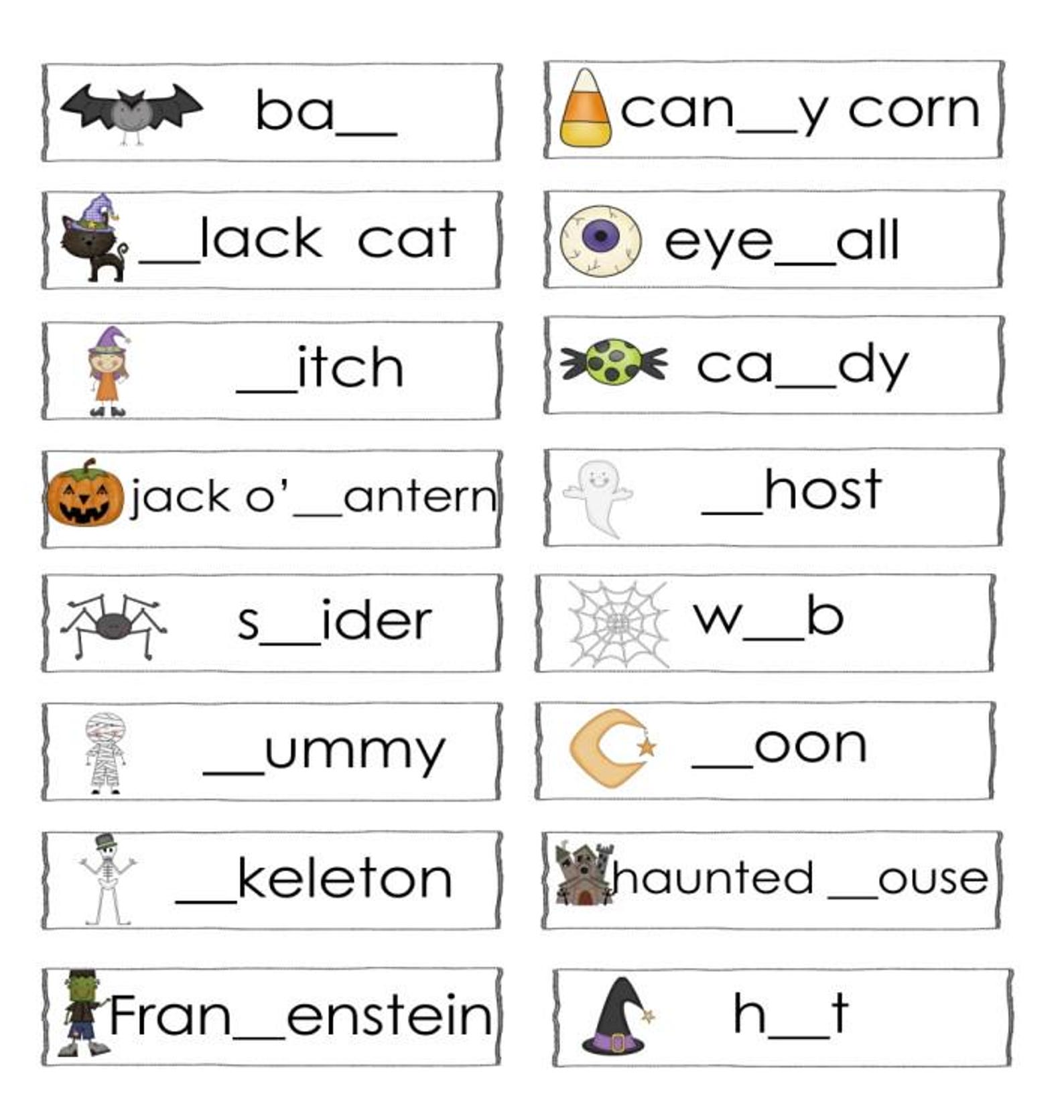 20 Kid's Halloween Activity Pages - Etsy