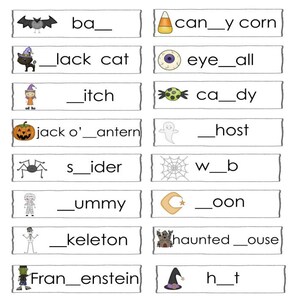 20 Kid's Halloween Activity Pages - Etsy