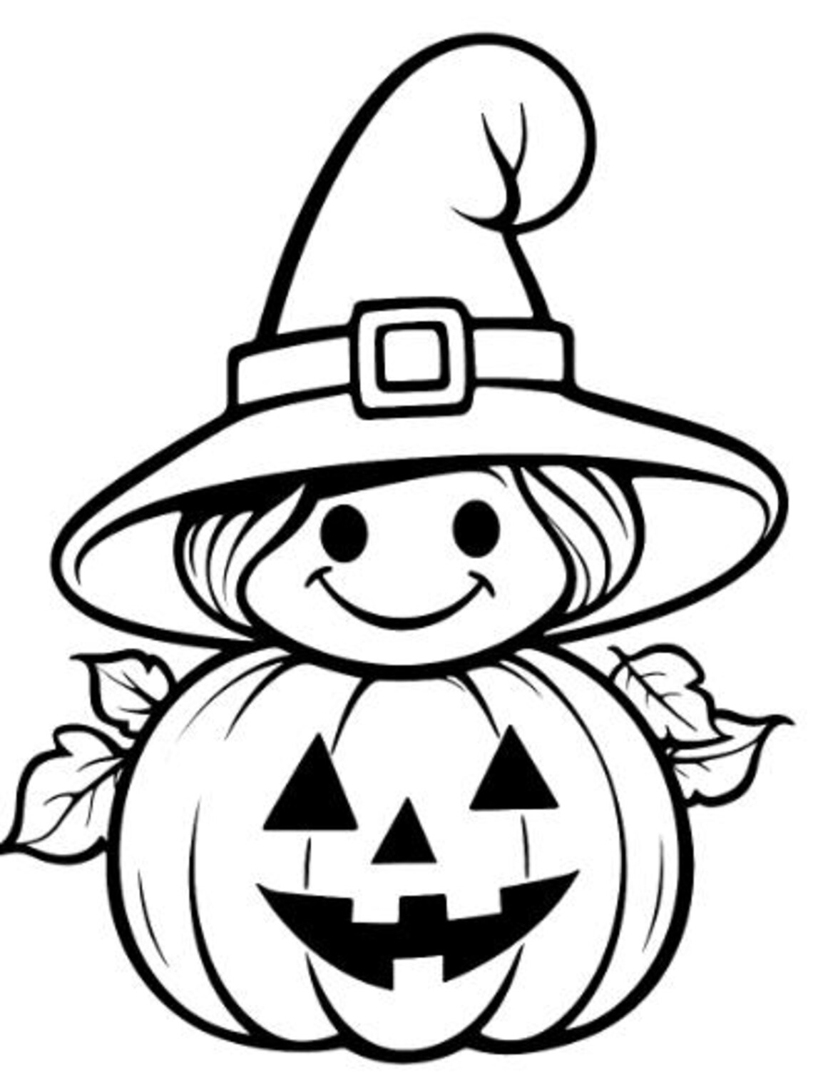 10 Printable Kid's Halloween Coloring Pages - Etsy Canada