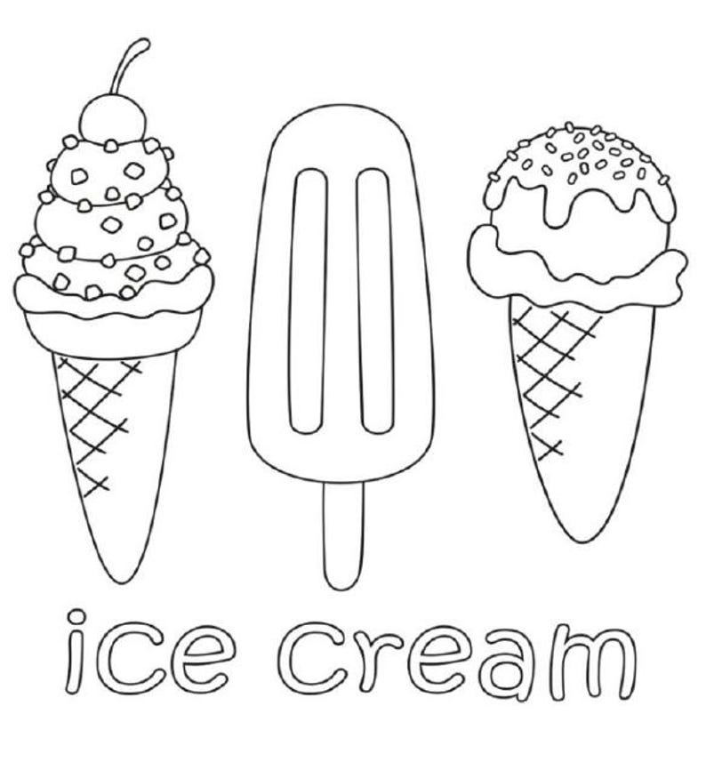 20 Kid's Summer Coloring Pages - Etsy