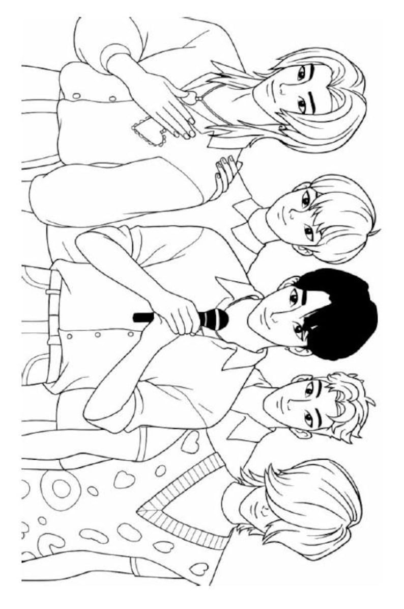 KPOP Demon Hunters kleurplaten: direct downloaden - Etsy België