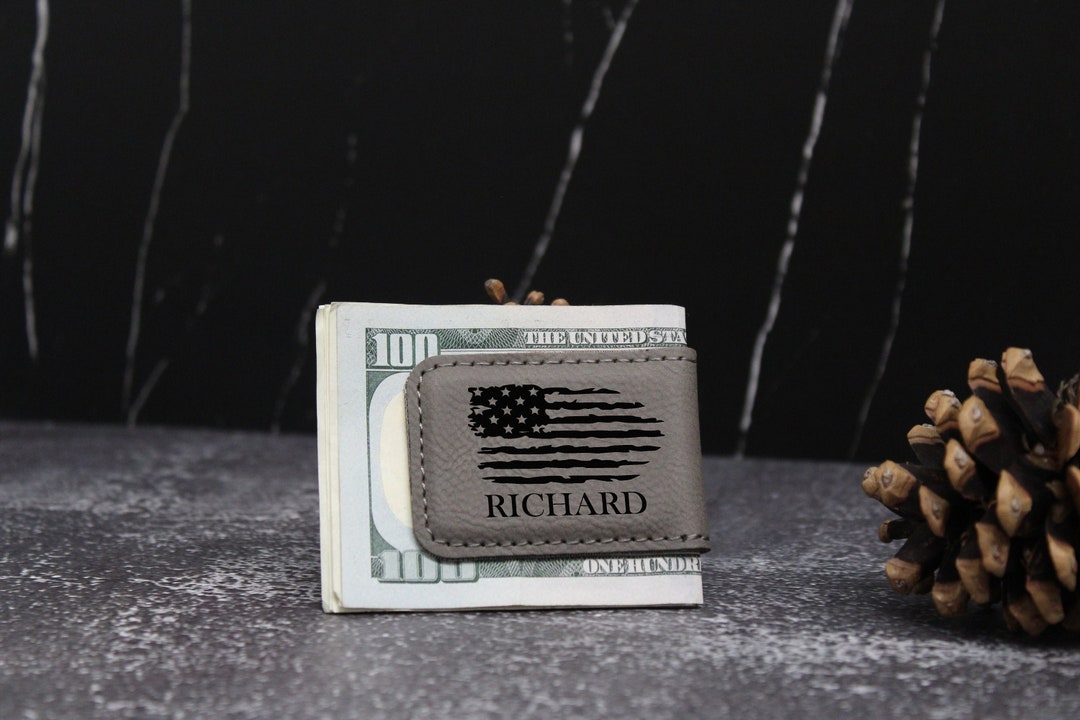 Personalized Money Clip, Mens Money Clip, Groomsmen Gifts, Custom Money ...