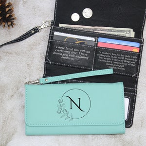 Personalized Women Wallet,vegan Leather Wallet for Women,engraved Women ...
