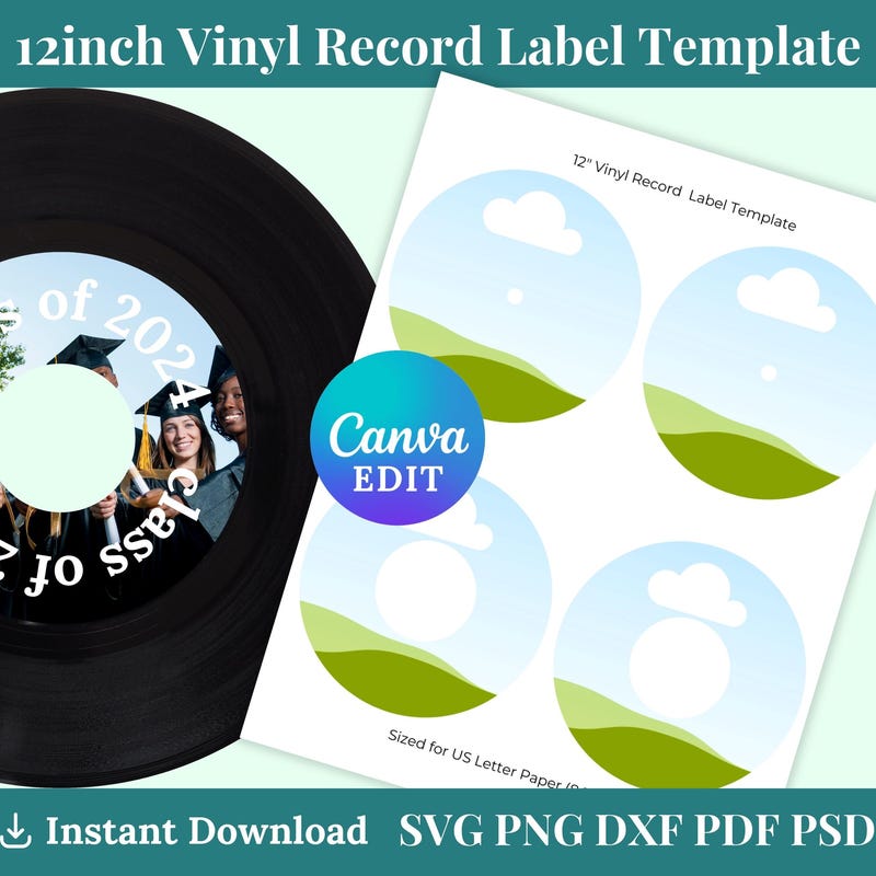 Record Stickers - Etsy