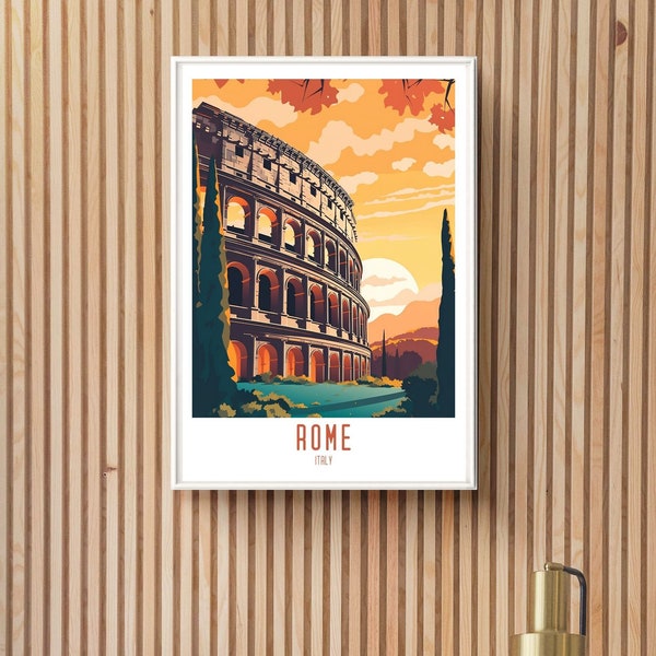 Ancient Rome Poster - Etsy