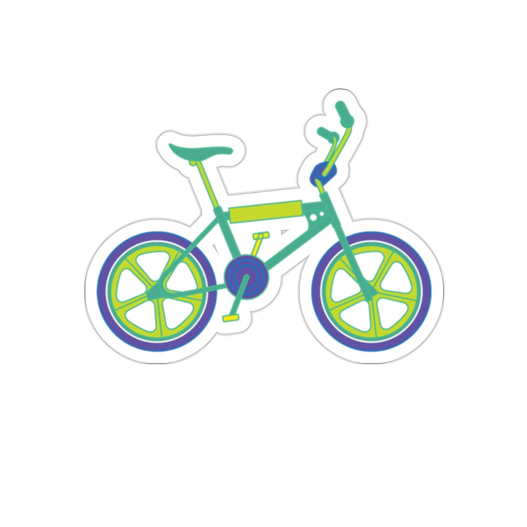 BMX 1980's Kiss-cut Stickers - Etsy