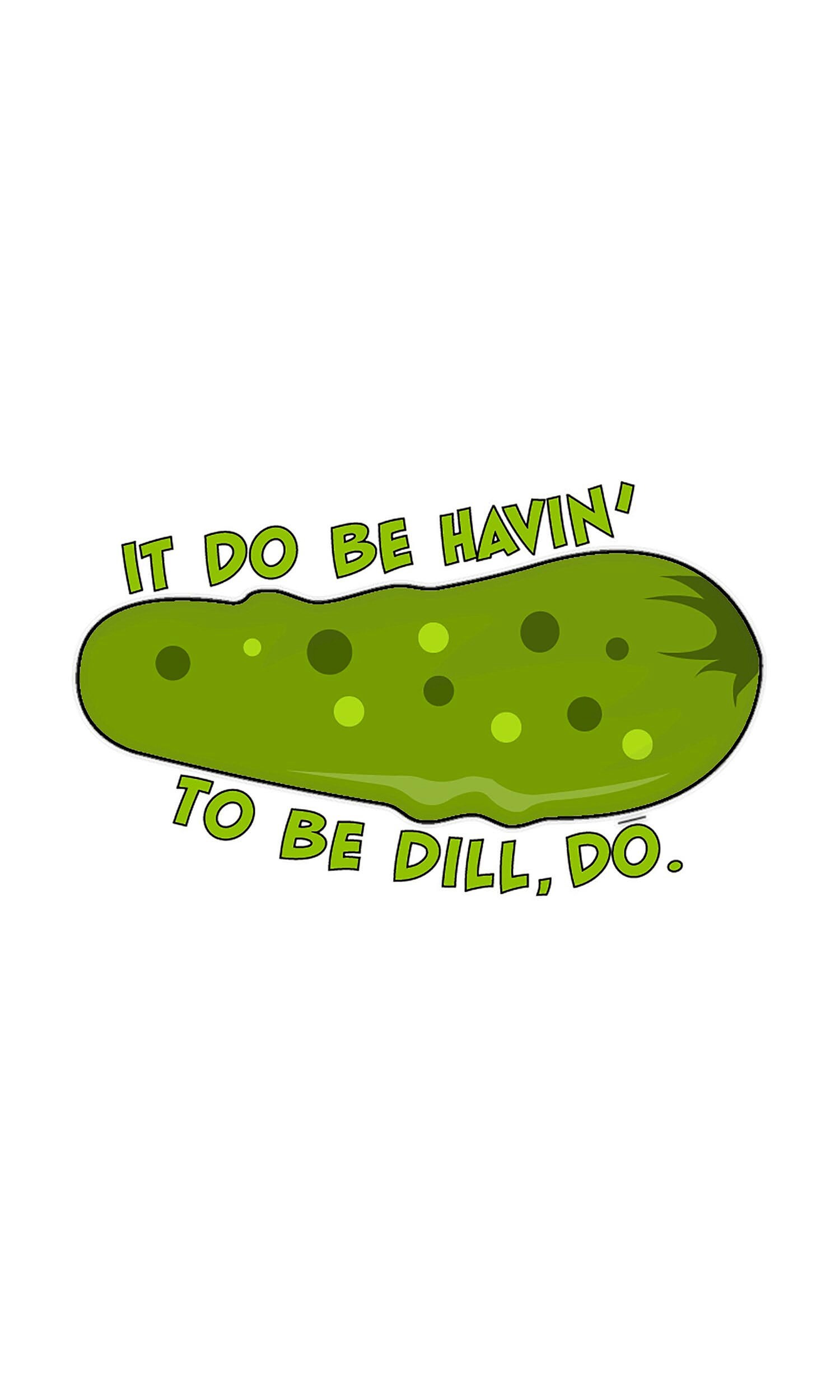 Funny Dill Pickle Dill-do Decal - Etsy